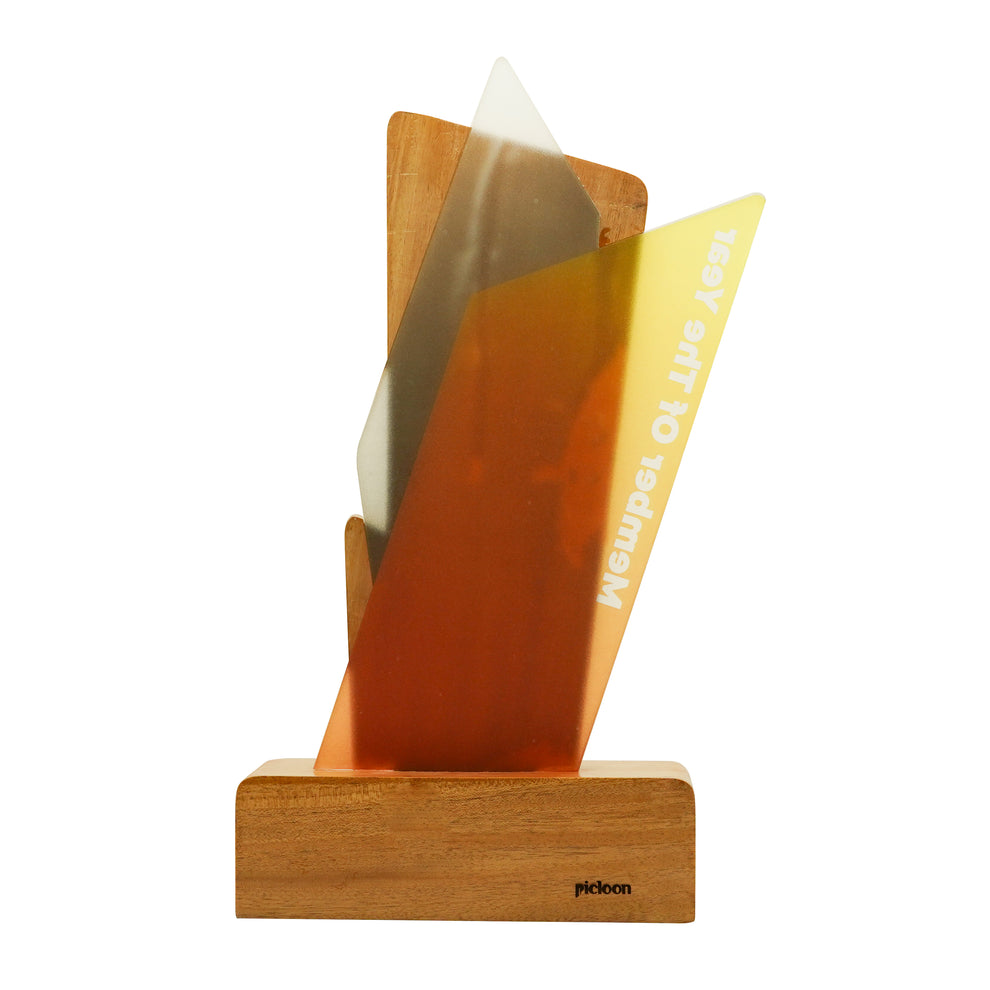 Customized Laser Engraved Wooden Memento – Picloon